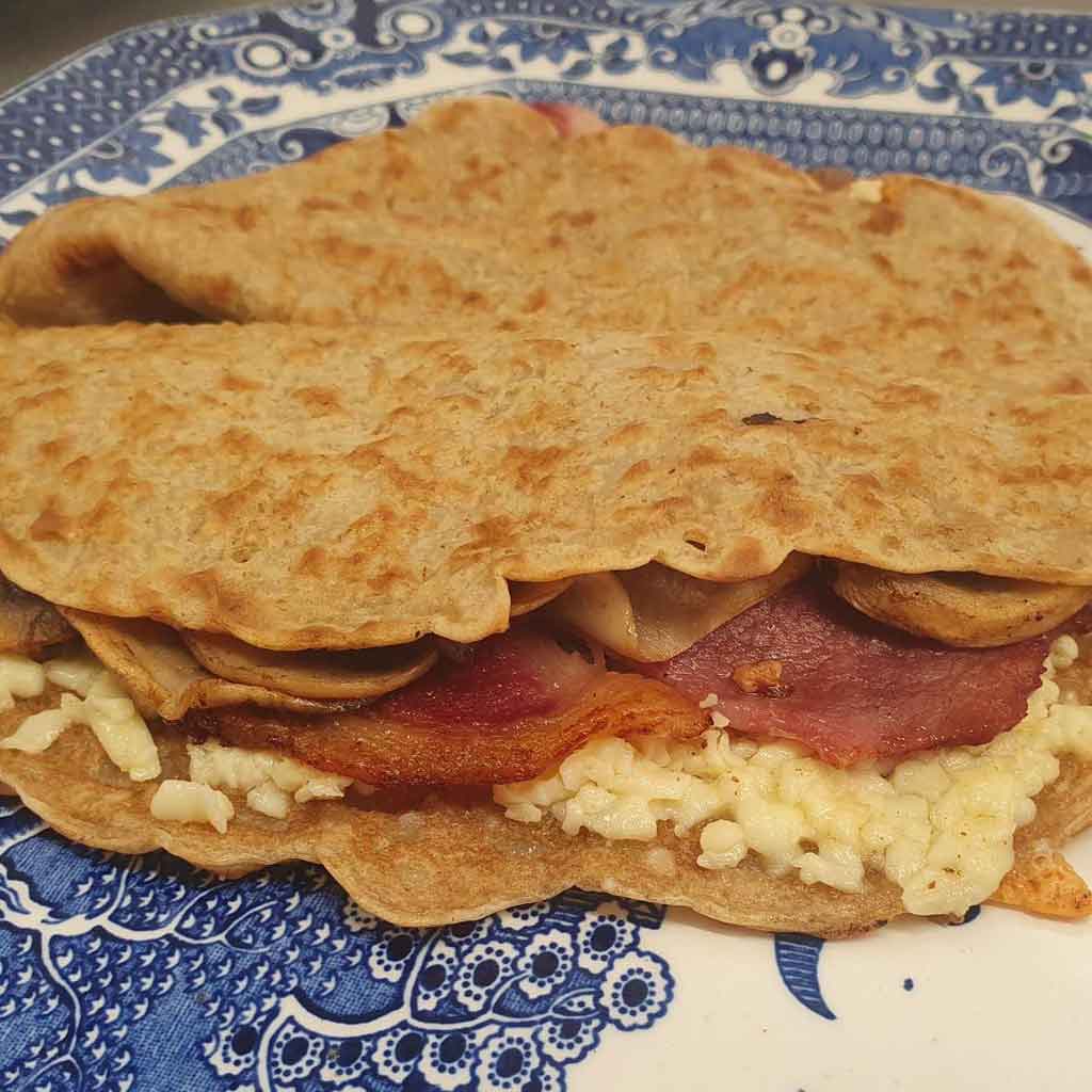 Freshly Baked Staffordshire Oatcakes